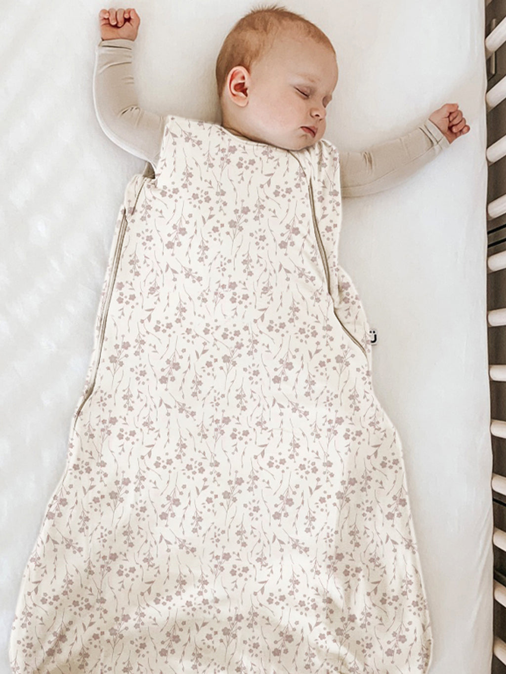 Posie Mauve 1.0 TOG Bamboo Viscose Sleep Sack | günamüna